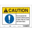 Machine Guarding Signs - Grainger Industrial Supply