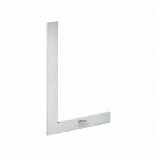 INSIZE, 90° Angle, 10 x 6.6 in Outside Dimensions, Machinist Square ...