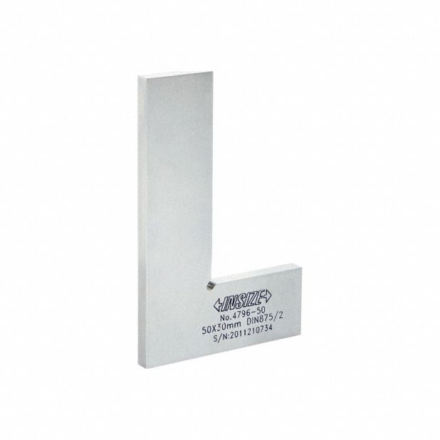 INSIZE, 90° Angle, 2 x 1.2 in Outside Dimensions, Square - 880A01|4796 ...