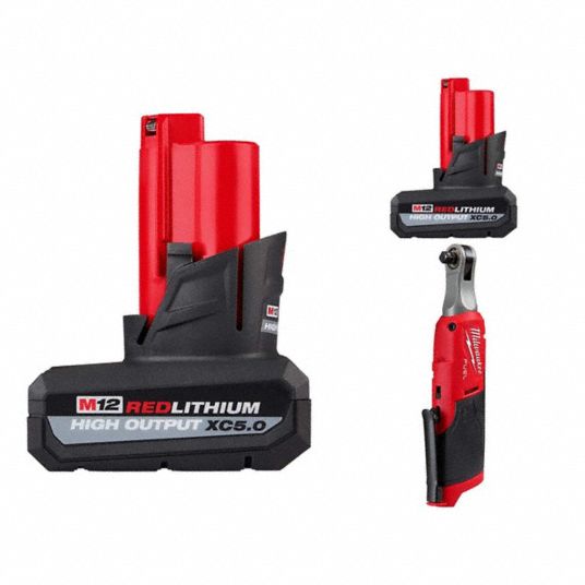 MILWAUKEE, 35 ft-lb Fastening Torque, 35 ft-lb Torque - Max, Ratchet ...