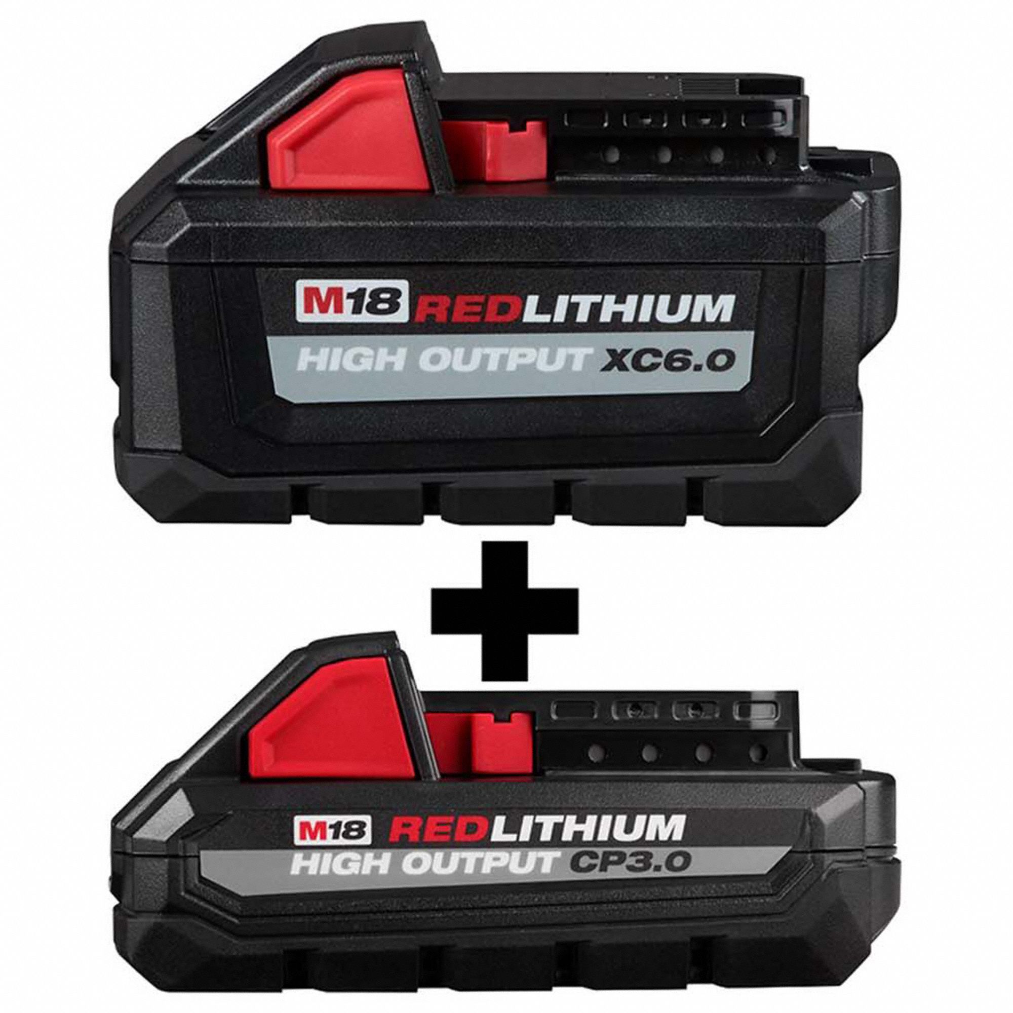 MILWAUKEE, M18™, 3 Ah_6 Ah, Battery - 385XJ7|48-11-1865, 48-11-1835 ...