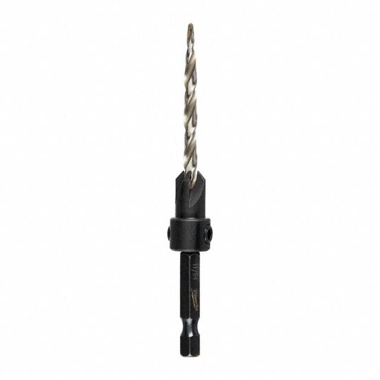 Countersink,#8 Shank Thread,11/64" dia. - Grainger