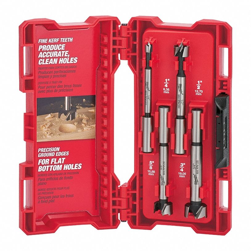 Forstner Bit Set (4 PC) - Grainger