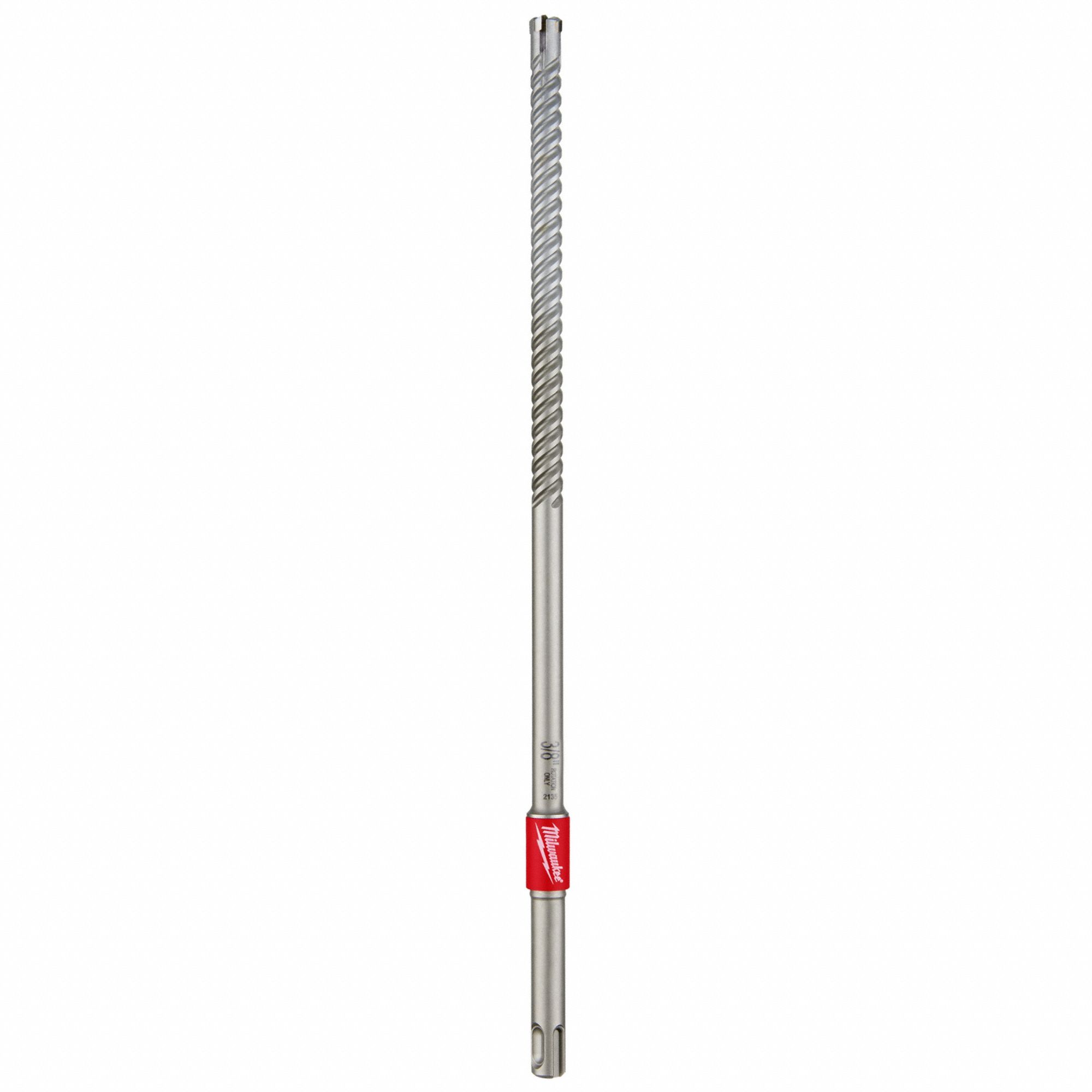 MILWAUKEE, 3/8 in Drill Bit Size, 10 in Max Drilling Dp, Rebar Cutter ...