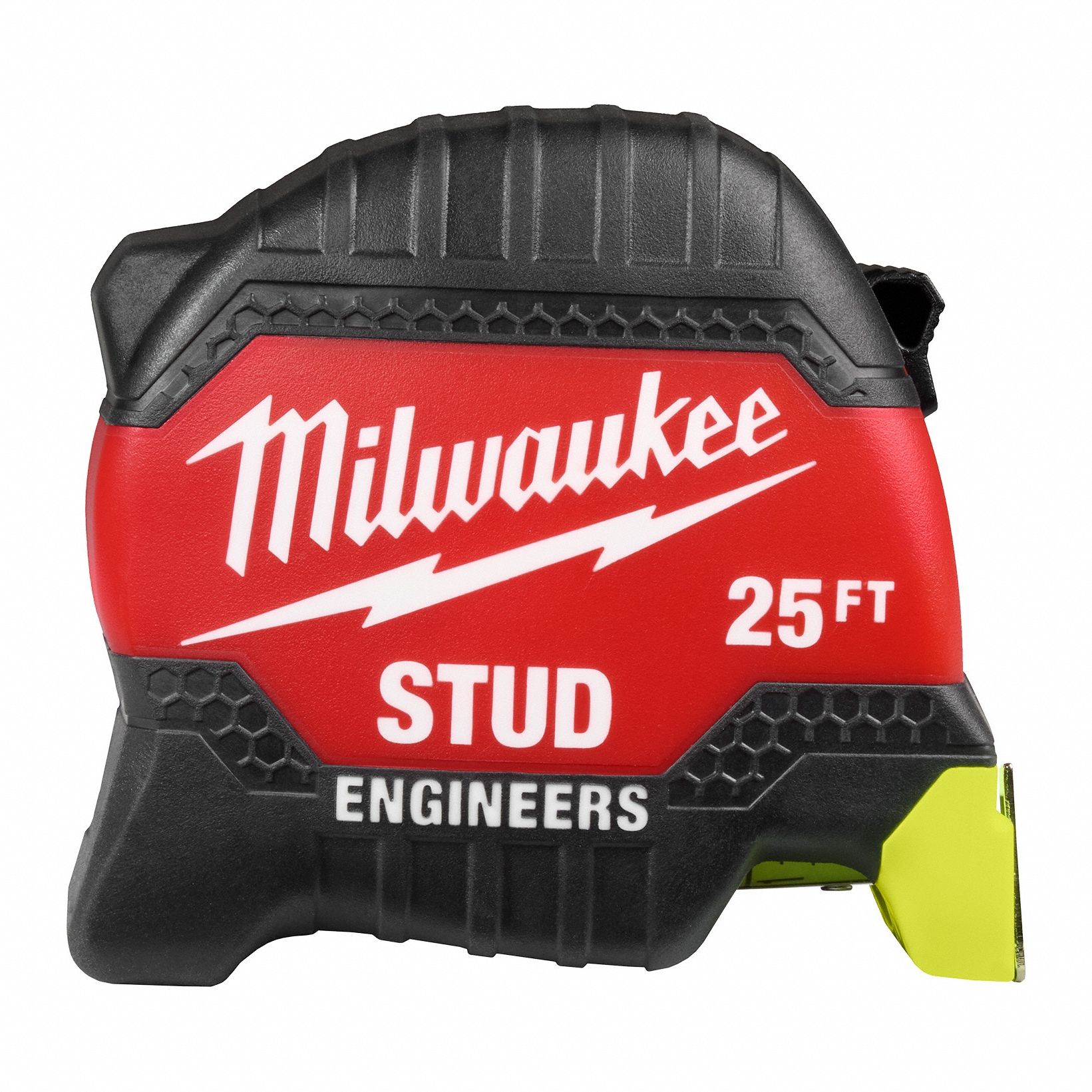 MILWAUKEE, Inch, Nonmagnetic Single Hook Tip, STUD Tape Measure ...