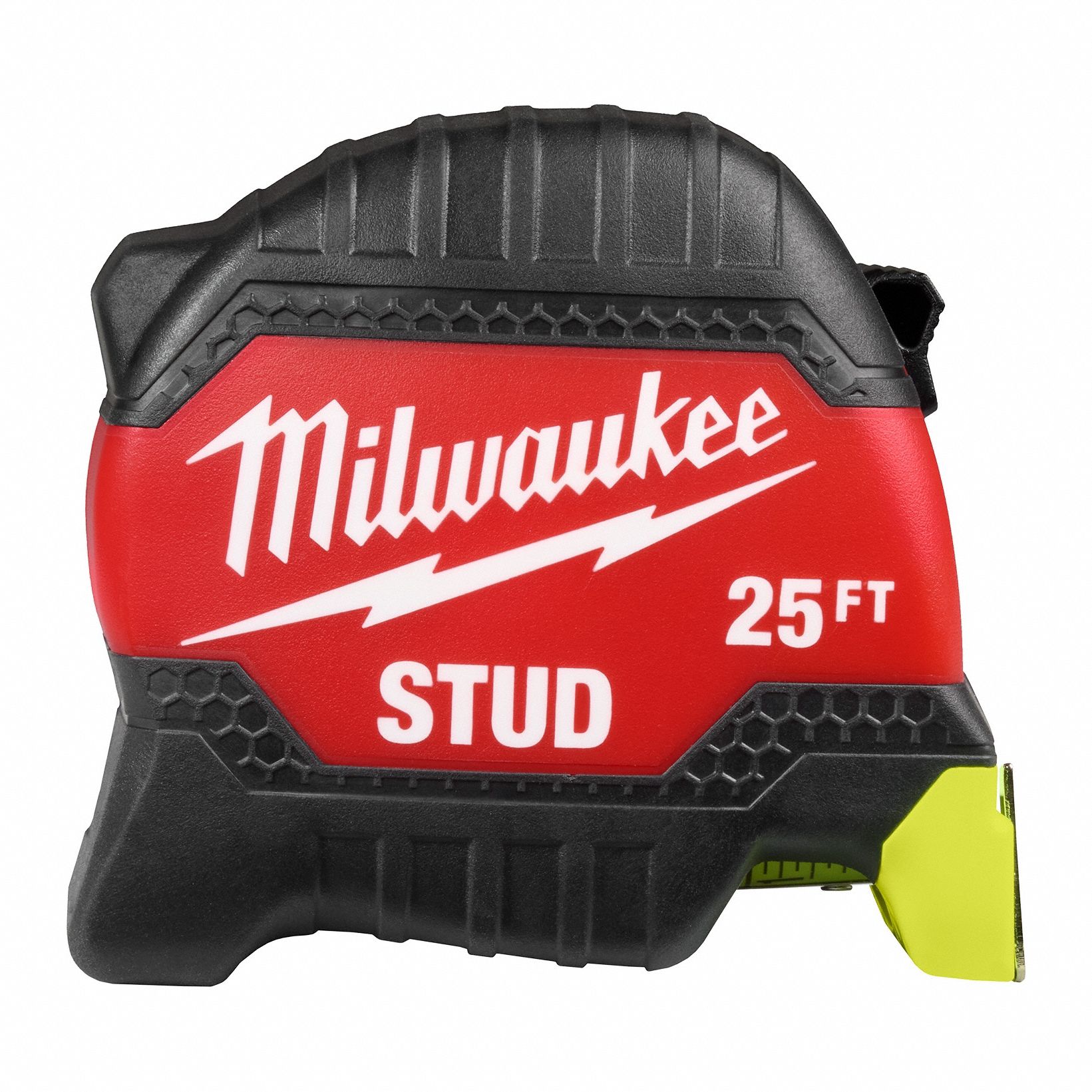 MILWAUKEE, Inch, Nonmagnetic Single Hook Tip, STUD Tape Measure ...