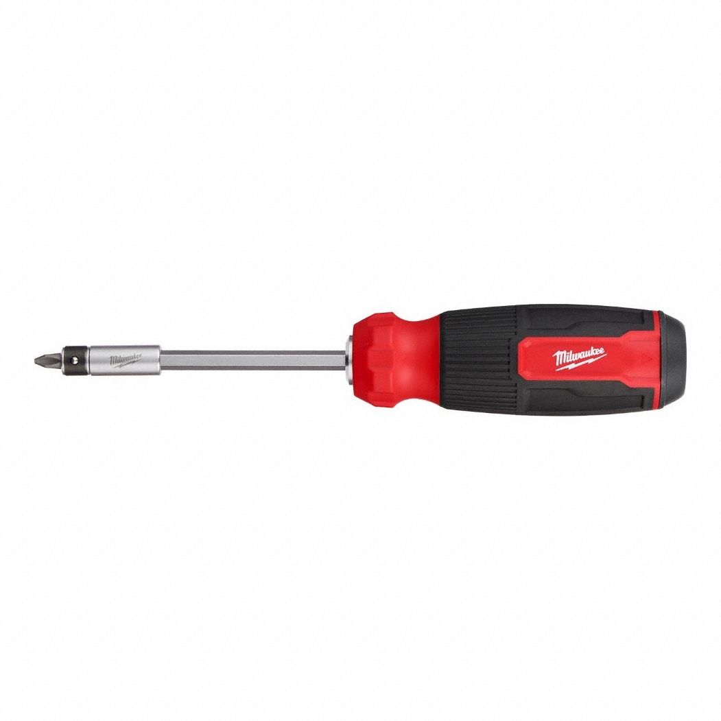 MILWAUKEE, Hex/Nut Driver/Phillips/Slotted/Square/Torx Tip, 26 Tips ...