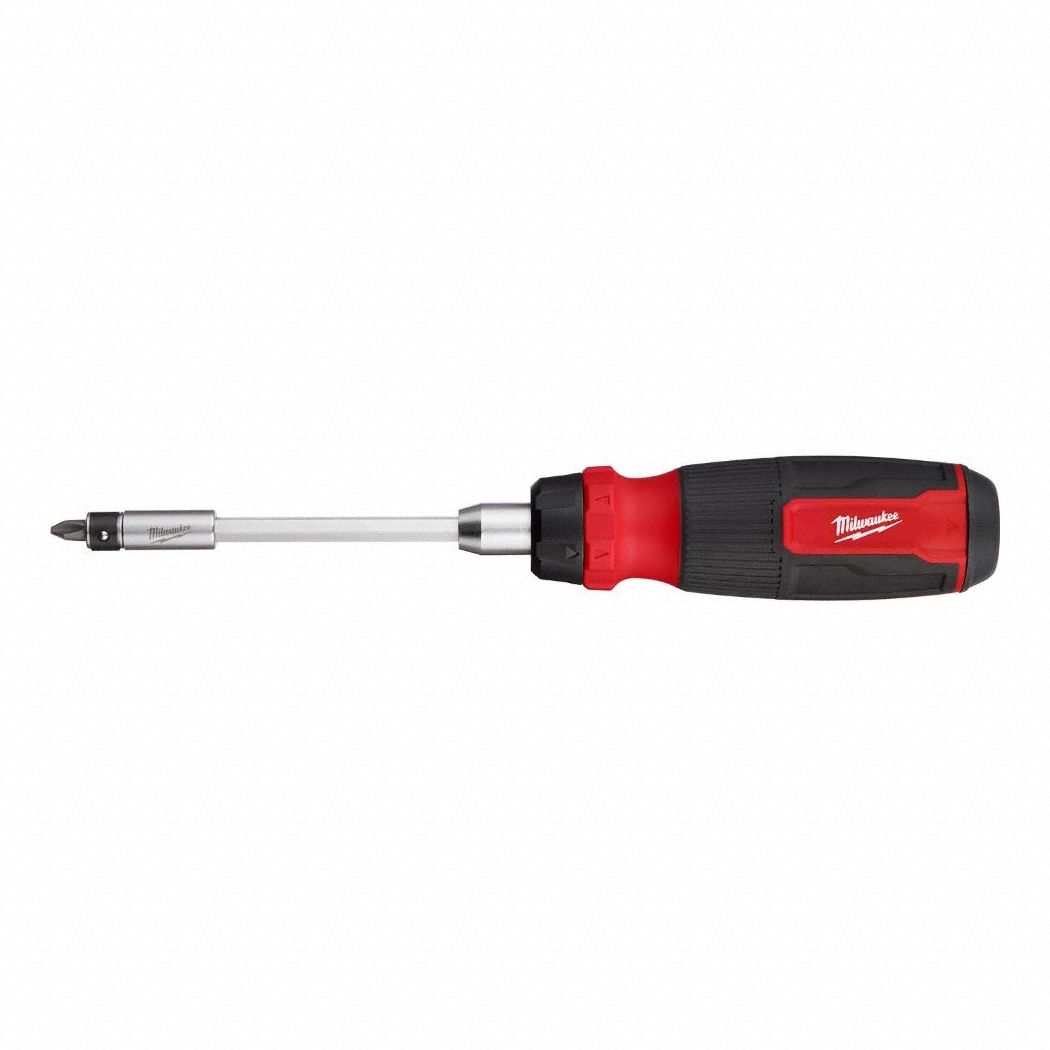 MILWAUKEE, Hex/Nut Driver/Phillips/Slotted/Square/Torx Tip, 26 Tips ...