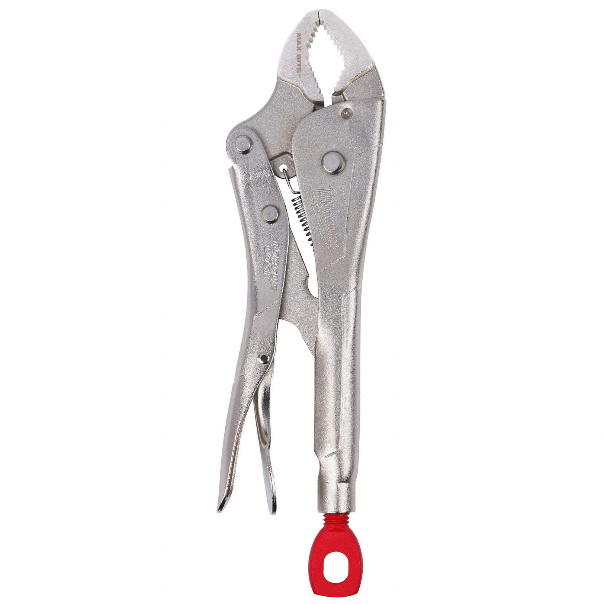 Curved, Lever, Locking Plier - 48ZT35|48-22-3607 - Grainger