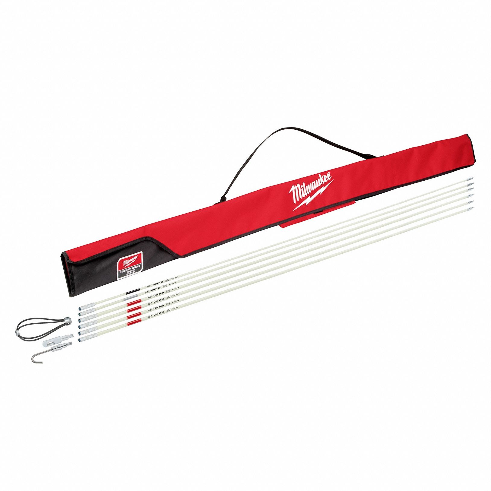 MILWAUKEE, 5/16 in Rod Dia, 5 ft, Fish Stick Combo Kit - 794HT2|48-22 ...