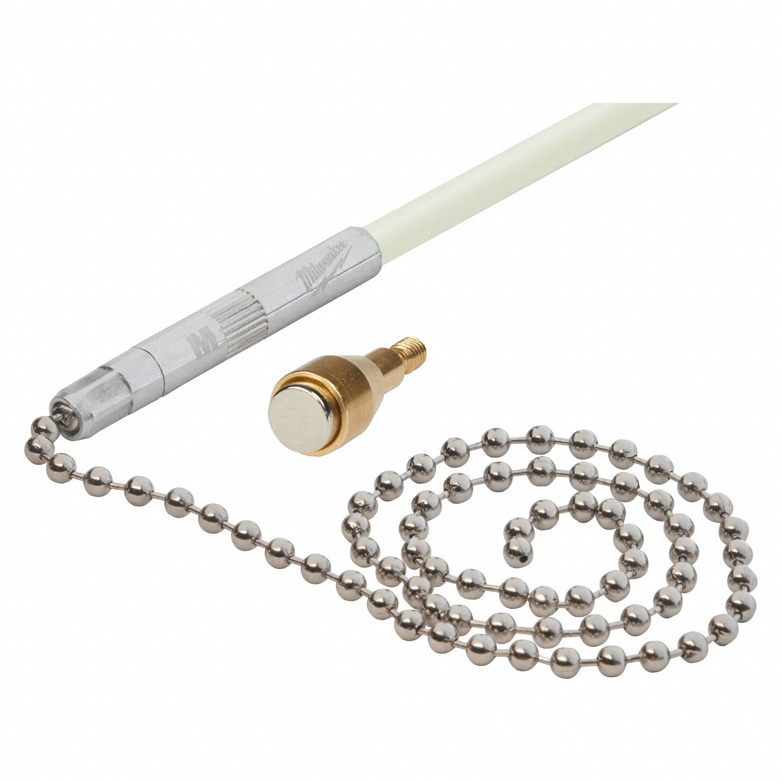 MILWAUKEE, Magnetic Tip and Chain, 1.37 in, Fish Stick Accessory Tip ...