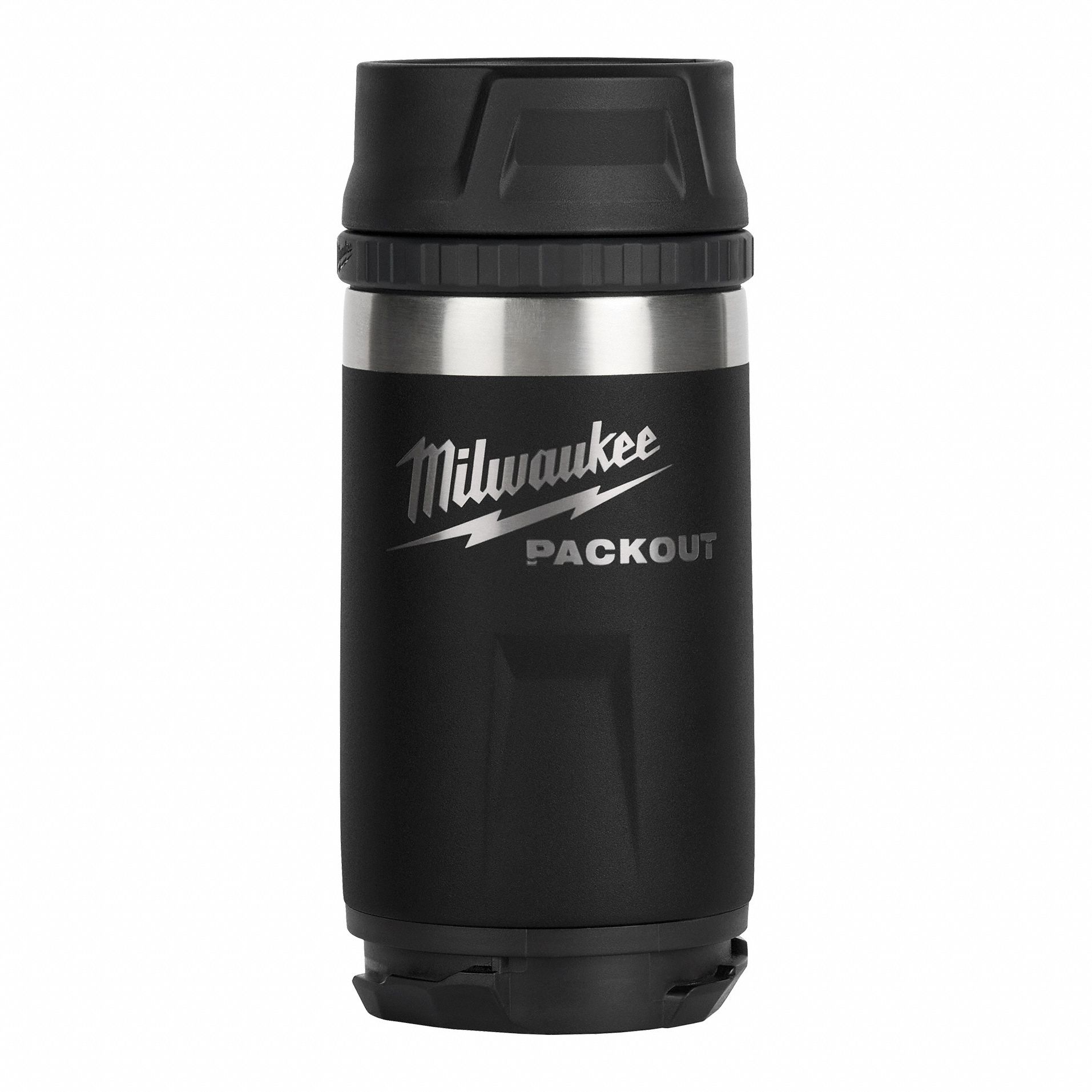 MILWAUKEE, 12 oz Capacity, Black, Insulated Mug - 842UJ0|48-22-8391B ...