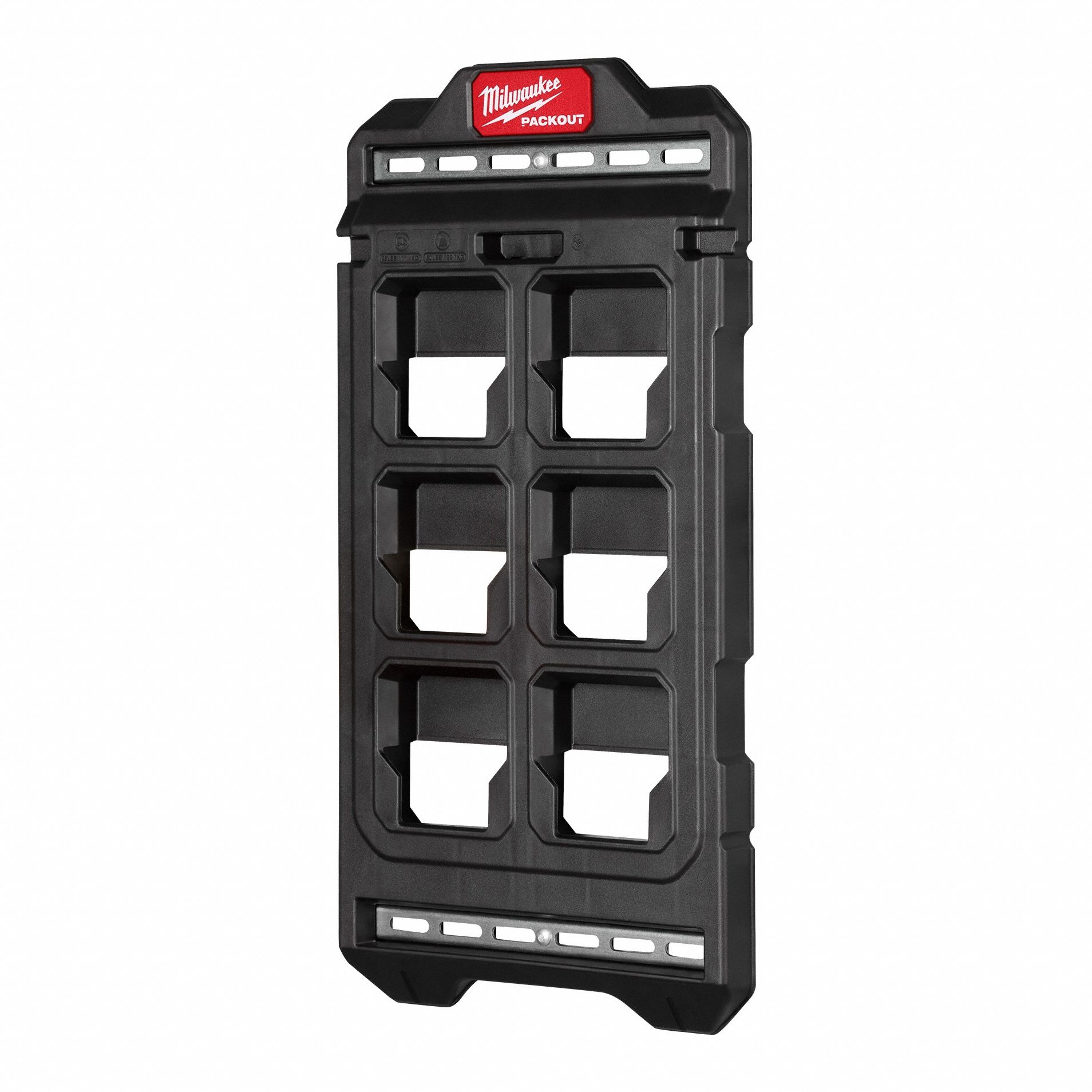 MILWAUKEE PACKOUT, 10 1/4 in W x 1 in L, Polypropylene, PACKOUT Compact ...