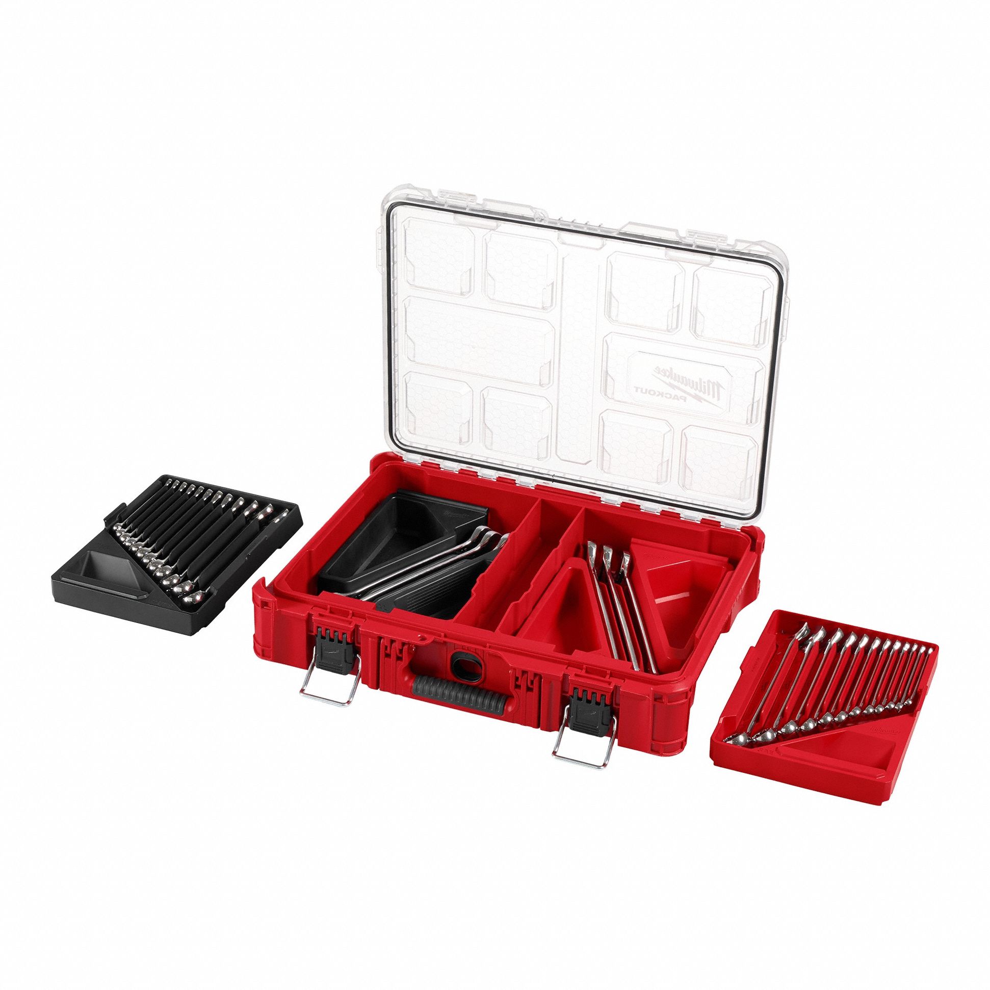 MILWAUKEE, Alloy Steel, Chrome, Combination Wrench Set - 811EY3|48-22 ...