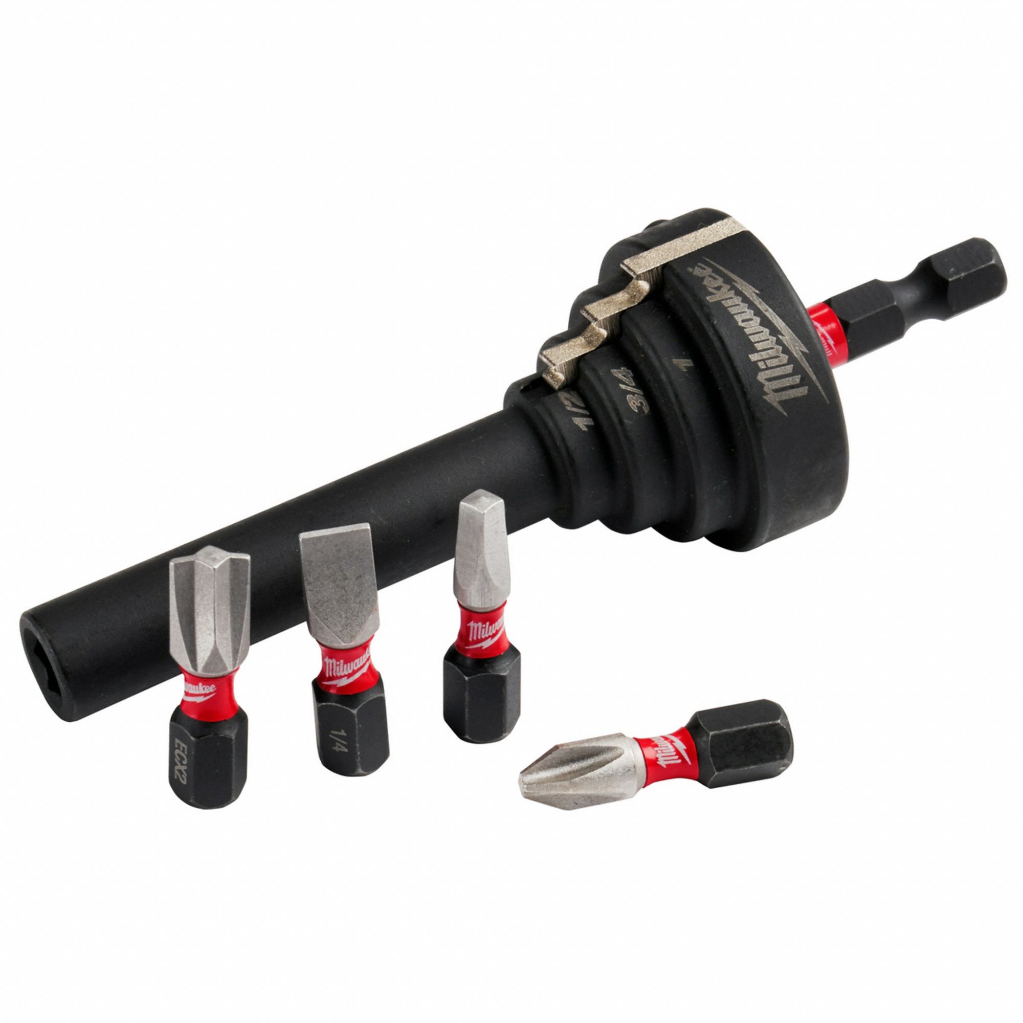 MILWAUKEE, Bit Holder, Impact, Bit Holder - 53KK03|48-32-2350 - Grainger