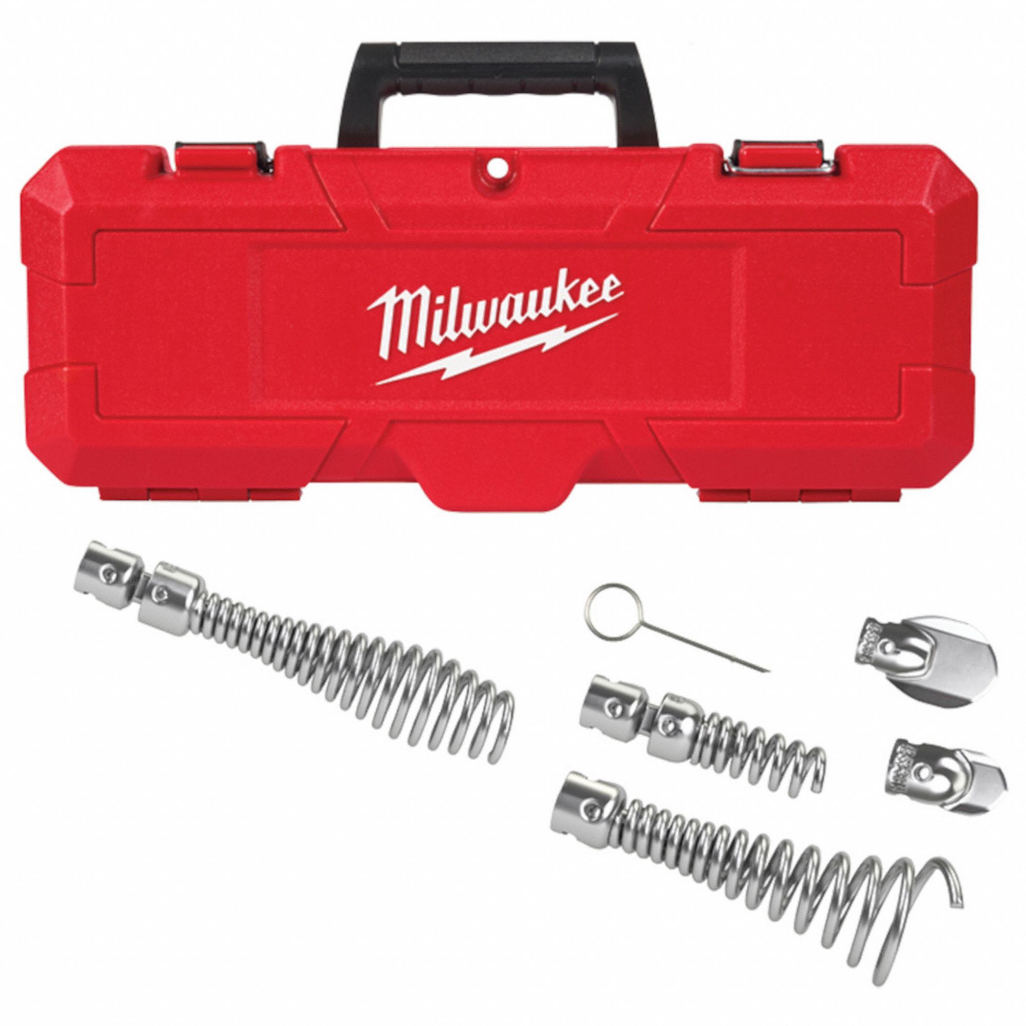 MILWAUKEE, 3 Augers, 2 Cutters, Head Attachment Kit - 60RK65|48-53-3820 ...