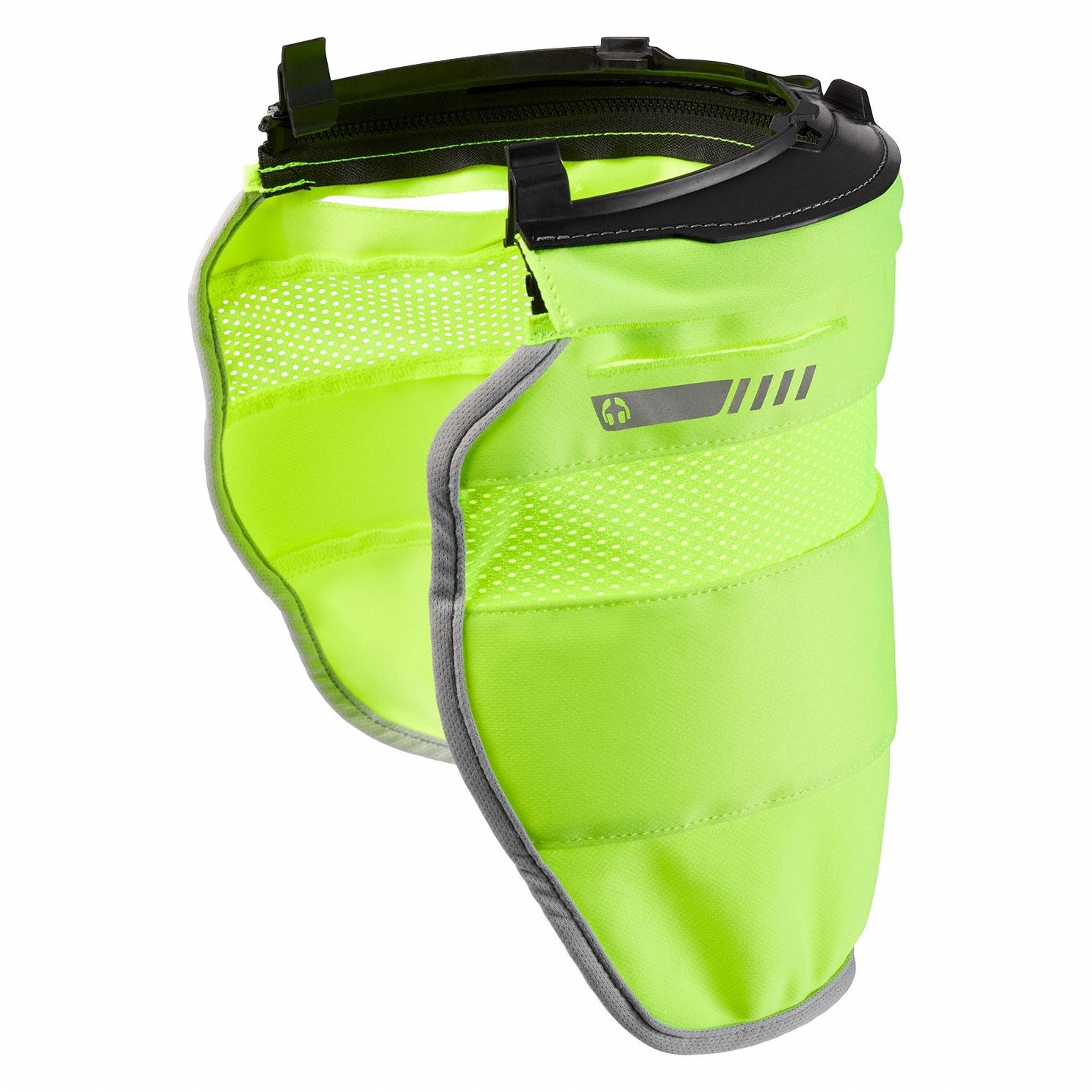 MILWAUKEE, Black/Hi-Vis Yellow, Polyester, Sunshade - 804H70|48-73-1070 ...