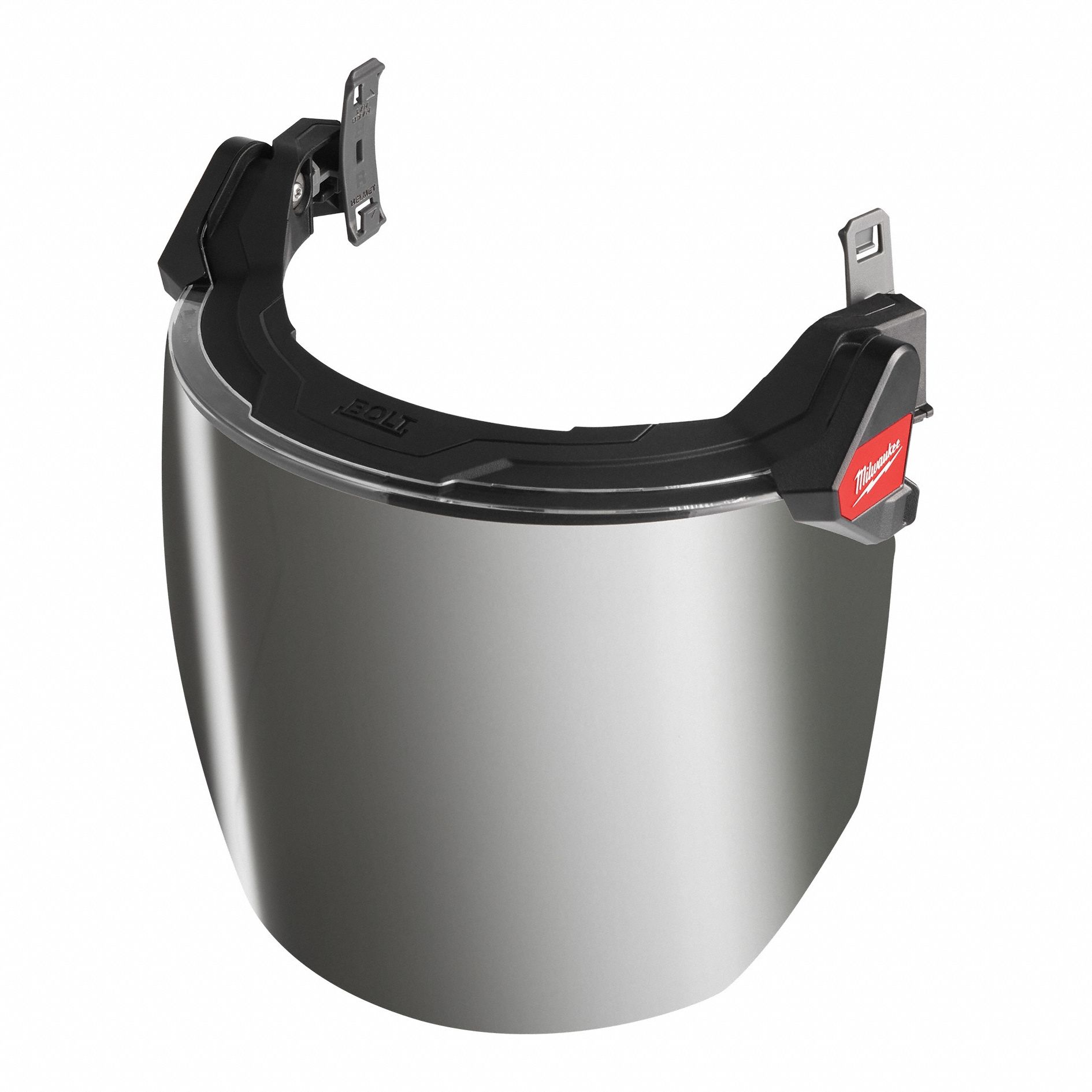 MILWAUKEE, Anti-Fog/Mirrored/Scratch-Resistant, Reusable/X-Ray Detectable, Face Shield - 824U33 ...