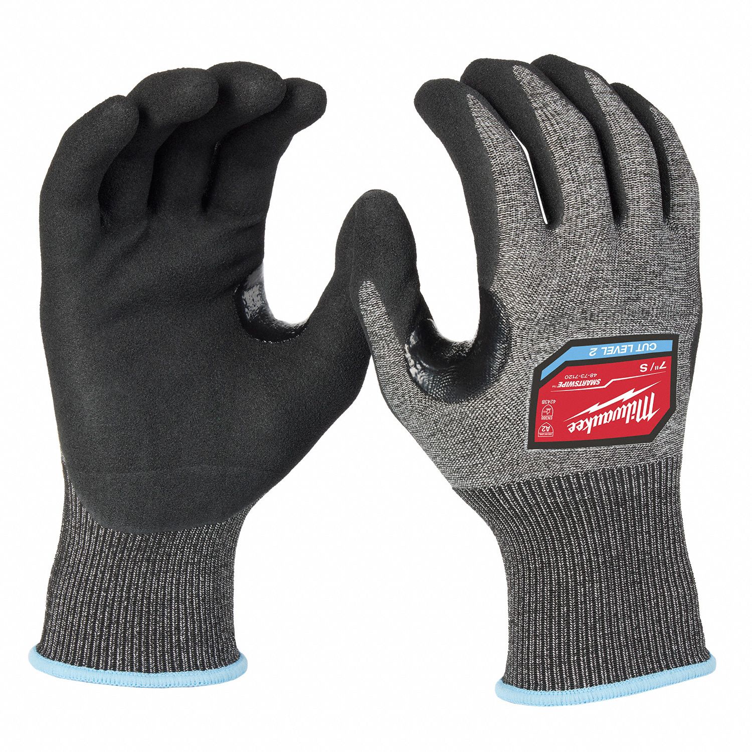 MILWAUKEE, S, ANSI Cut Level A2, Knit Gloves - 816XG6|48-73-7120 - Grainger