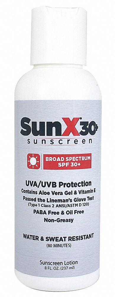 30 SPF, Lotion, Sunscreen - 480G13|91070 - Grainger