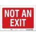 No Exit & No Entry Signs - Grainger Industrial Supply