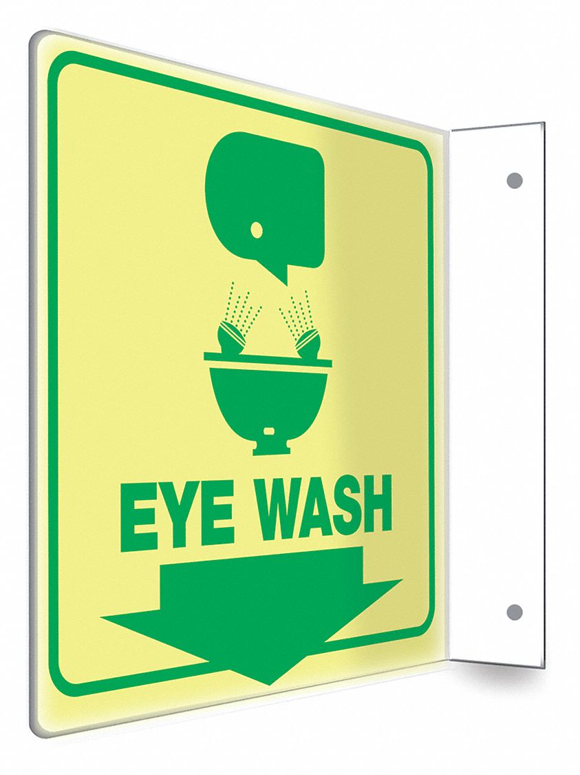 PETG, Mounting Holes Sign Mounting, Safety Sign - 480W27|480W27 - Grainger
