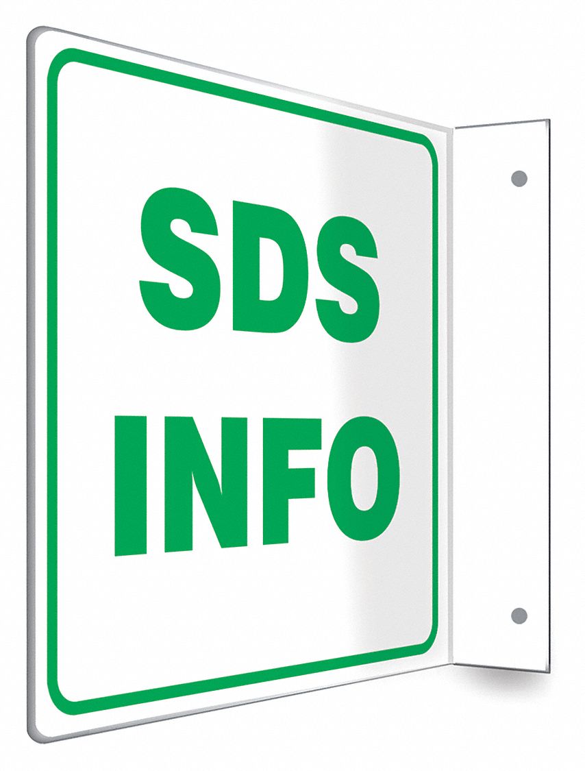 PETG, Mounting Holes Sign Mounting, Safety Sign - 480W91|480W91 - Grainger