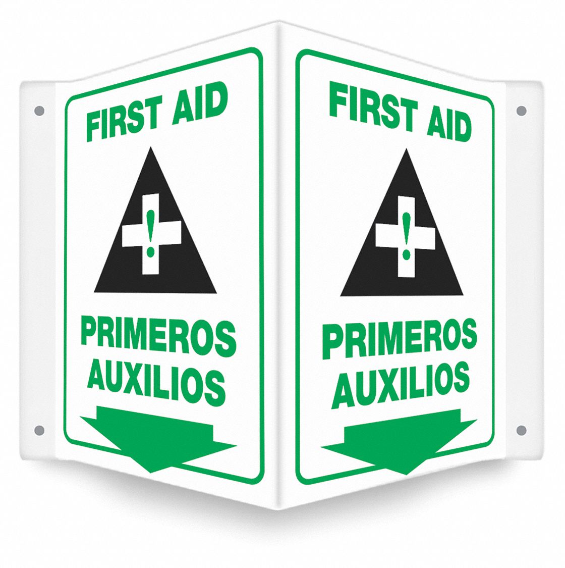 PETG, Mounting Holes Sign Mounting, Safety Sign - 480Y38|480Y38 - Grainger
