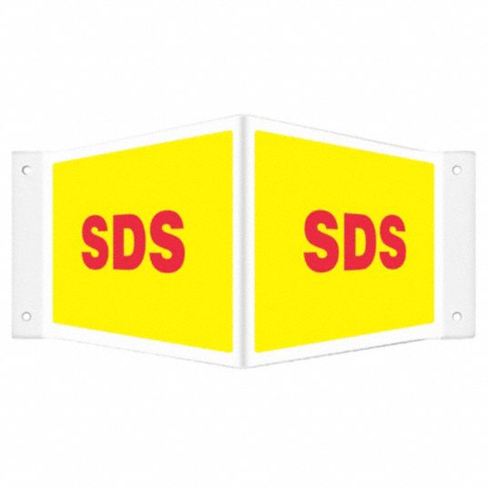 PETG, Mounting Holes Sign Mounting, Safety Sign - 480Y72|480Y72 - Grainger