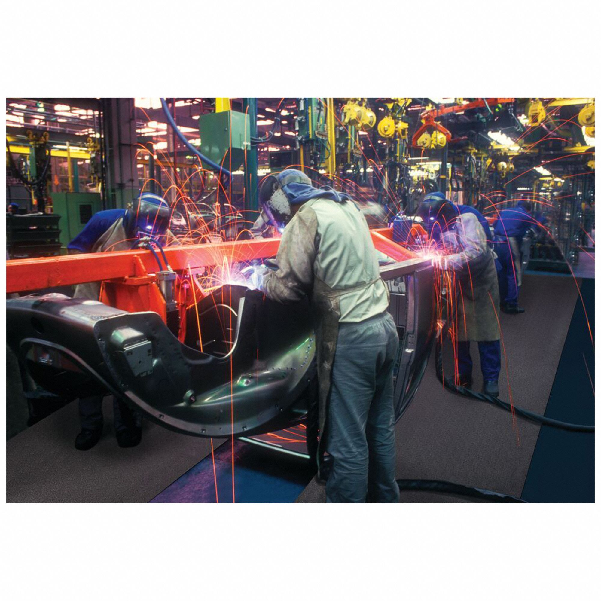 NOTRAX Antifatigue Mat: Pebble, 3 ft x 5 ft, 1/2 in Thick, Black ...