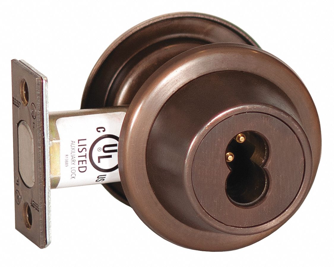 BEST, Cylindrical, Interchangeable Core, Deadbolt Lock - 481U30 ...