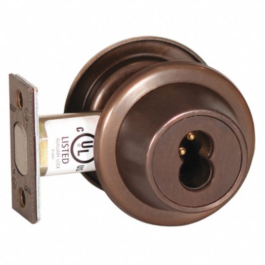 BEST, Cylindrical, Interchangeable Core, Deadbolt Lock - 481U30 ...