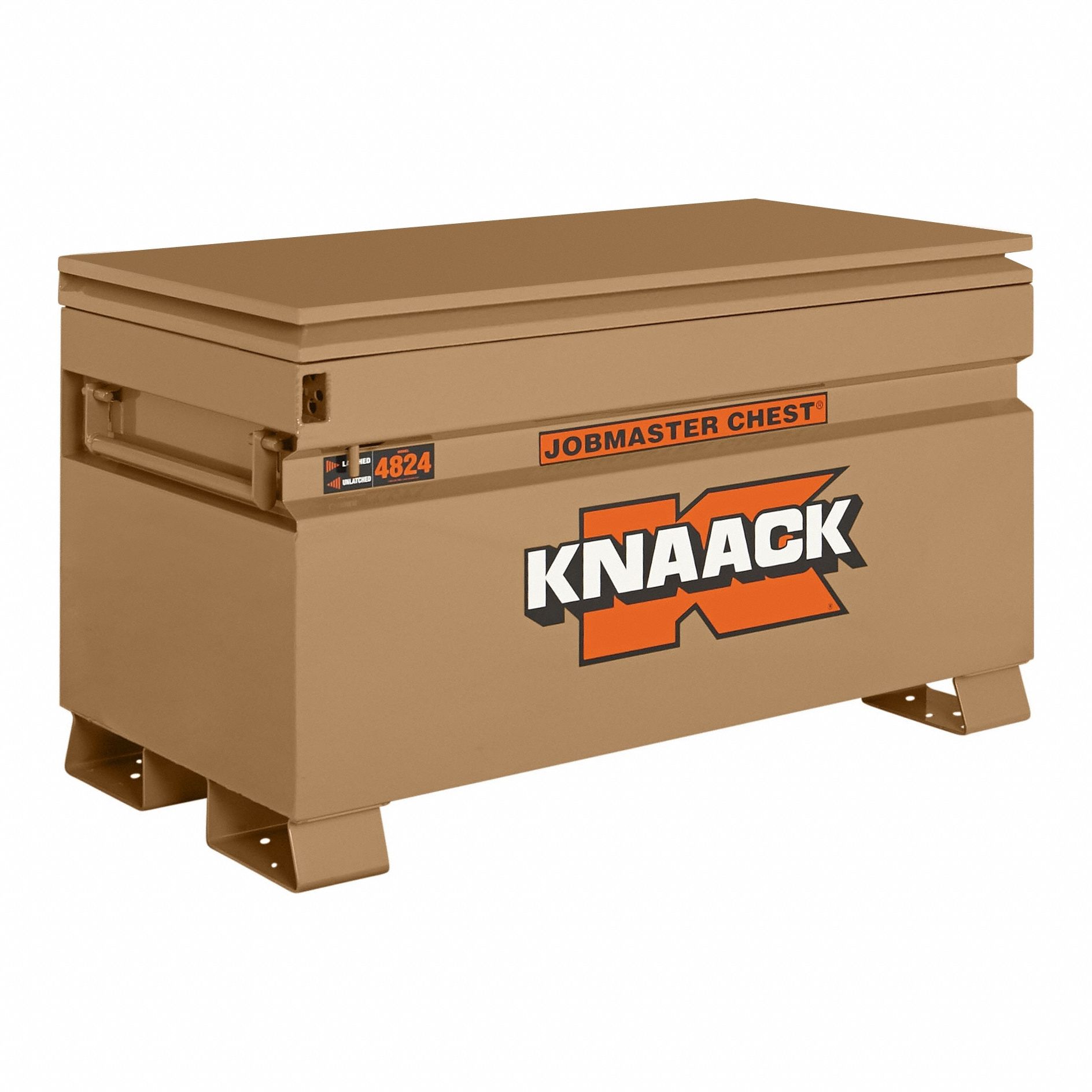 KNAACK, 48 in W x 24 in D x 28 1/2 in H, 16 cu ft, Chest-Style Jobsite ...
