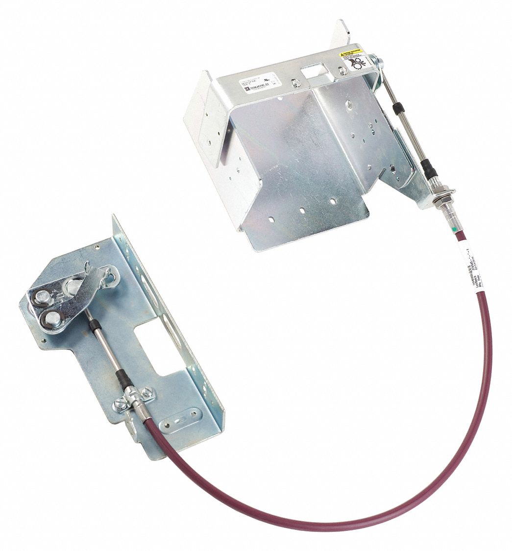 SQUARE D Flange Mounted Cable Operating Mechanism with 36" Cable ...