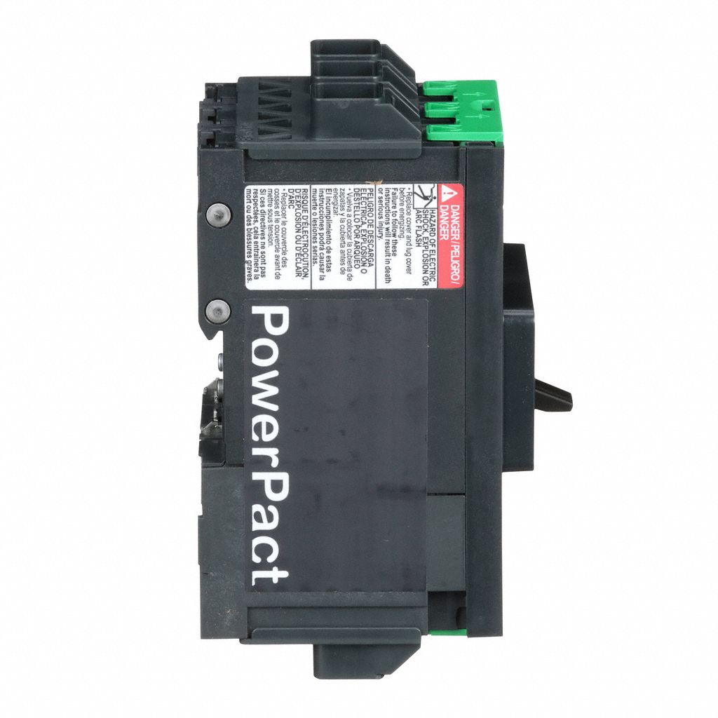 SQUARE D Molded Case Circuit Breaker: 30 A Amps, 25kA at 277/408V AC, Fixed, Everlink Lug Both ...