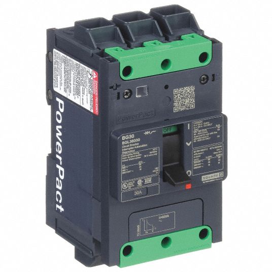 30 A Amps, 100kA at 240V AC, Molded Case Circuit Breaker - 482G02 ...