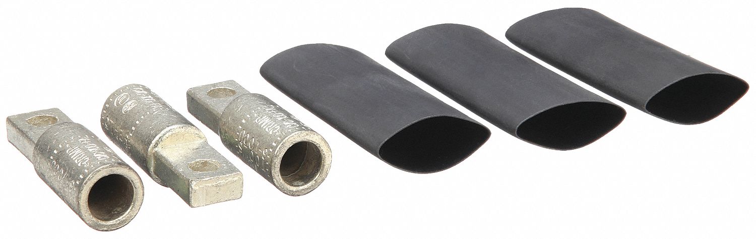 SQUARE D, Compression Lug Kit, 125 A Amps, Compression Lug Kit - 482J09 ...