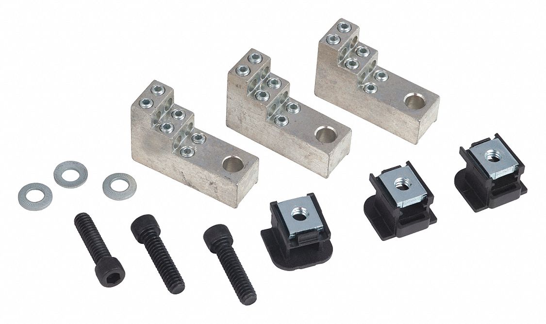 SQUARE D Power Distribution Connectors 6-Hole, For Use With PowerPact(R ...