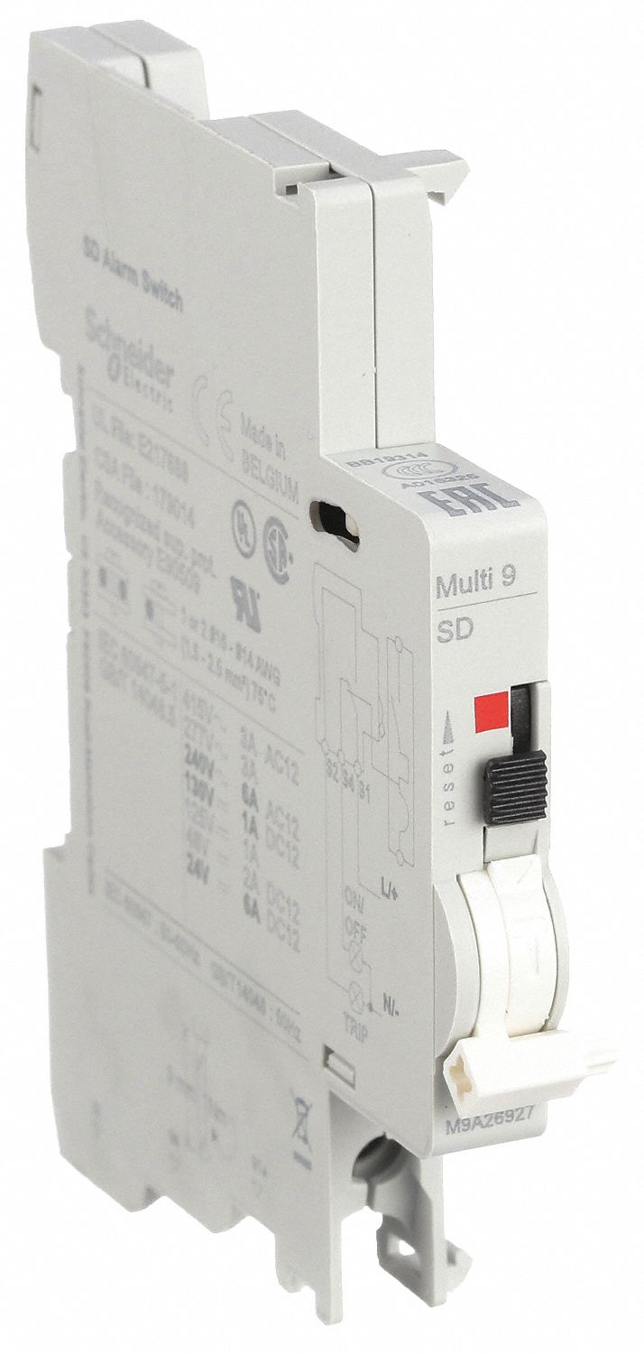 SCHNEIDER ELECTRIC, Fault Contact, Multi 9 Circuit Breakers, Fault ...