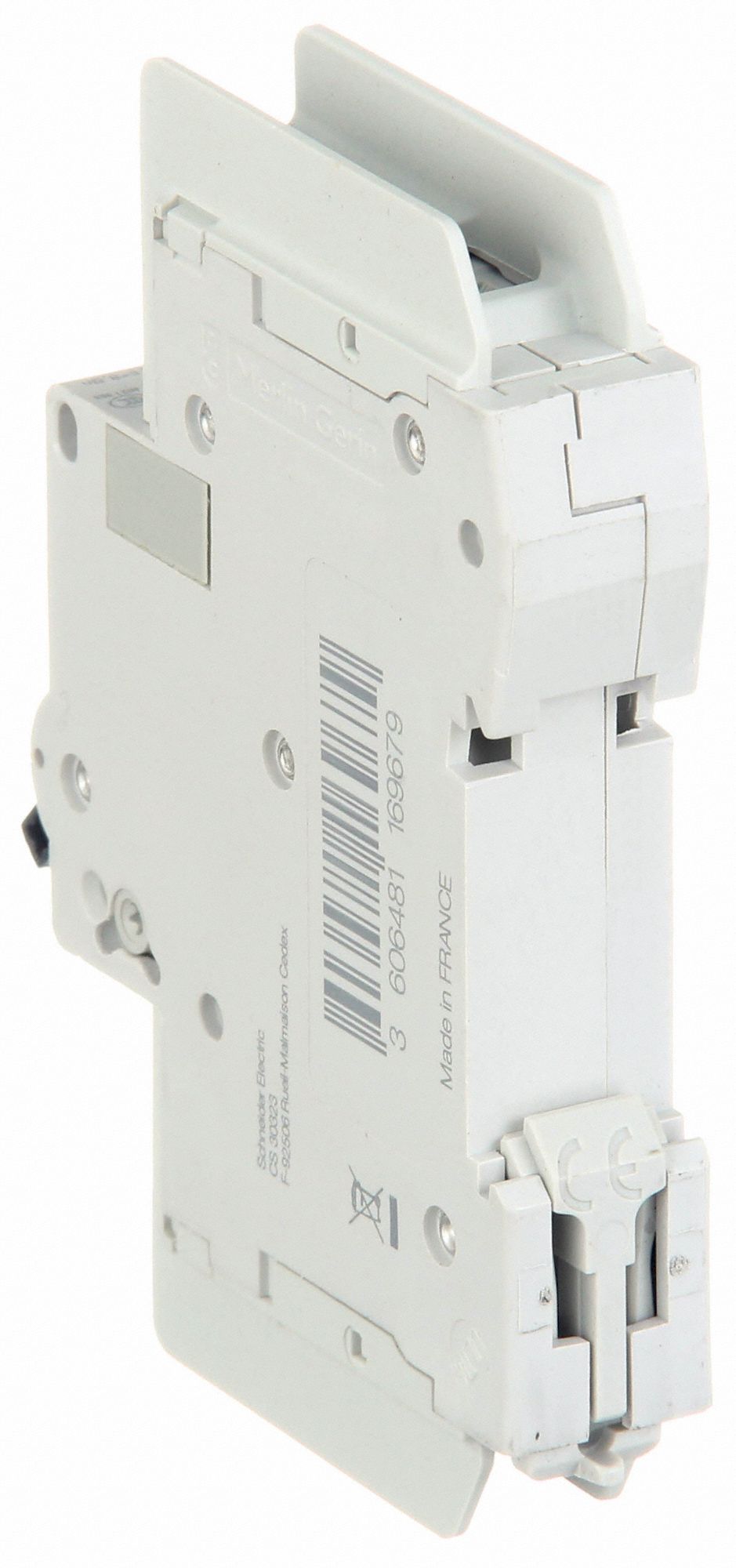 SCHNEIDER ELECTRIC IEC Miniature Circuit Breaker, Amps 1 A, Curve Type ...