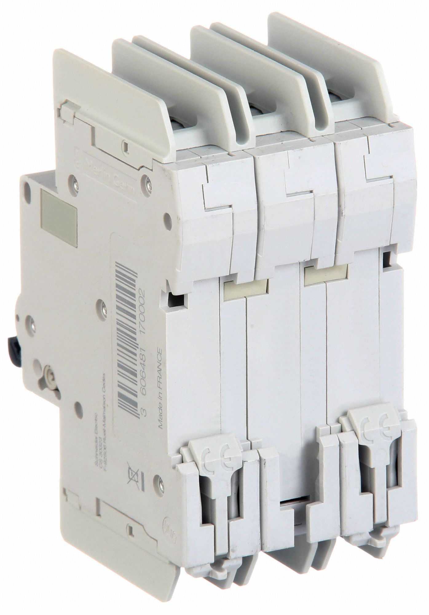 SCHNEIDER ELECTRIC IEC Miniature Circuit Breaker, Amps 3 A, Curve Type ...