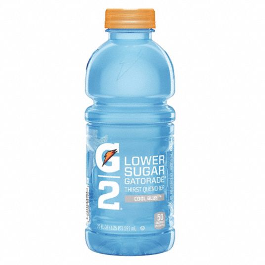 GATORADE, Cool Blue, Single-Serve, Sports Drink - 482P57|04124 - Grainger