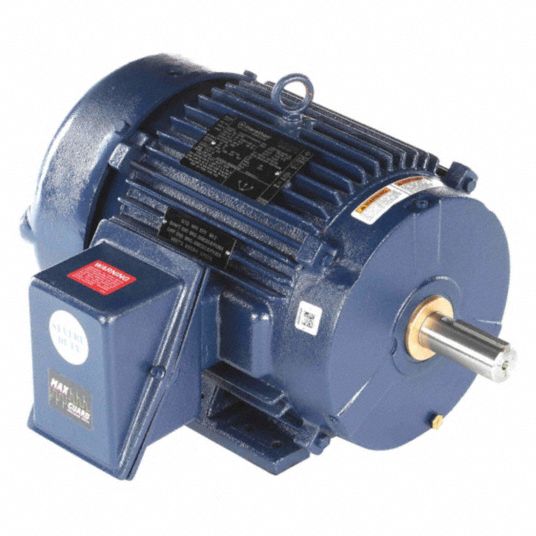IEEE 841 Motor, 5 HP, 3-Phase, Nameplate RPM 1170, Voltage 460, 215T ...