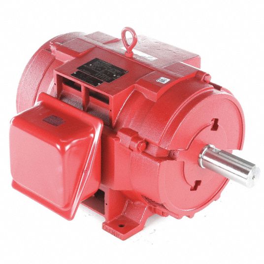 25 HP Fire Pump Motor, 3-Phase, 1170 Nameplate RPM, 230/460 Voltage ...