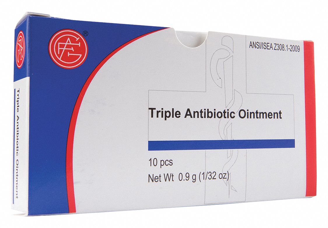 Cream, 0.35 oz Size, Topical Antibiotic Cream - 482W84|9999-1005 - Grainger