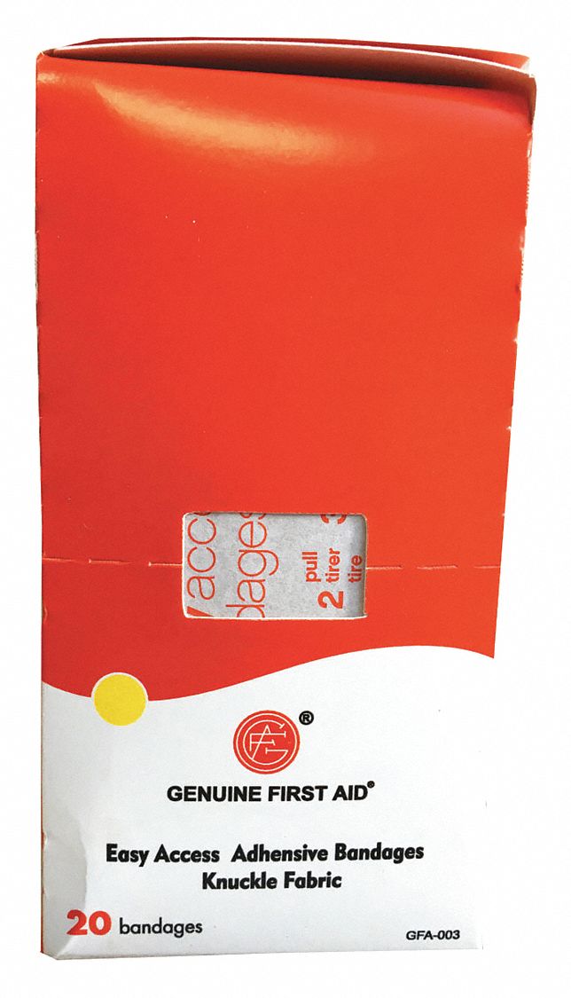 Knuckle Bandages, 1 7/8 in Wd, Adhesive Bandage - 482X37|9999-1503 ...