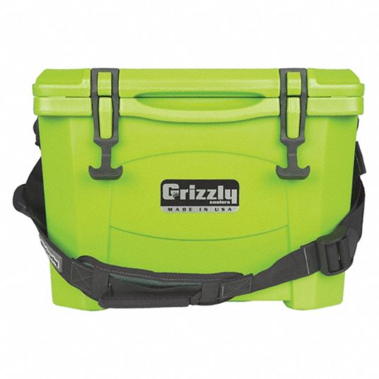 GRIZZLY COOLERS, Green, 15 Cans, Marine Chest Cooler - 482X60|4400630 ...