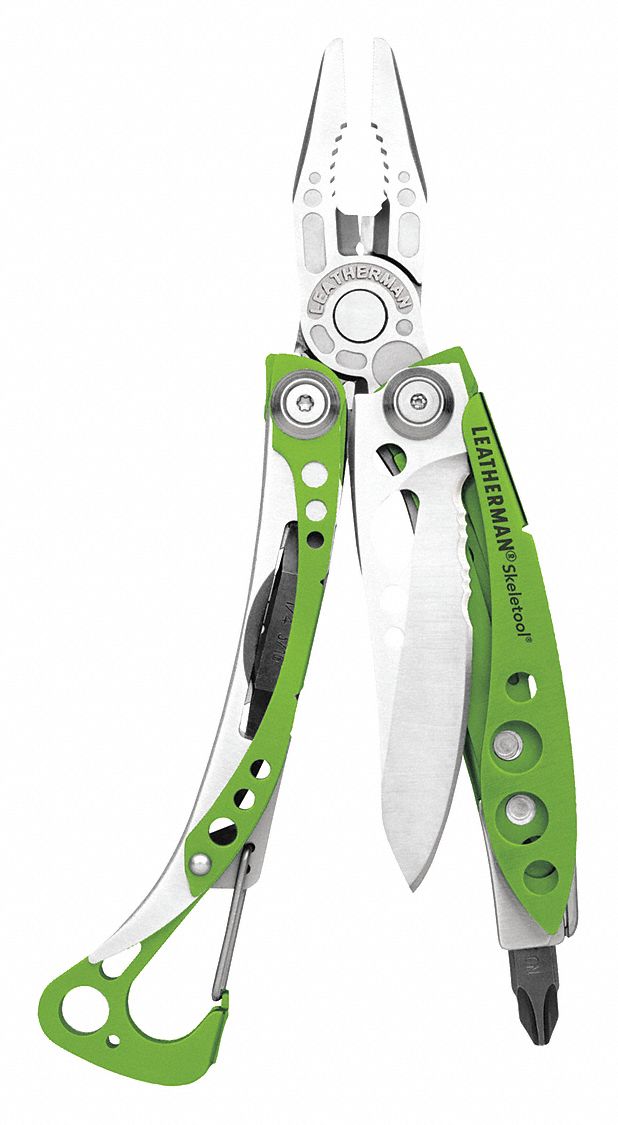 LEATHERMAN, Multi-Tool Plier, 7 Tools, Multi-Tool - 483F46|832202 ...