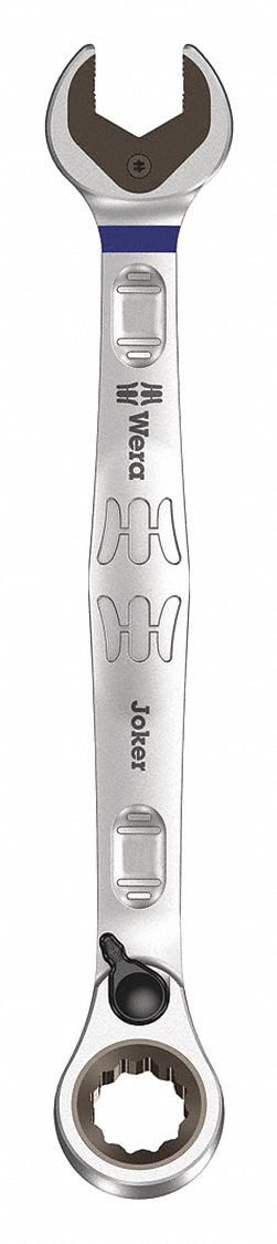 WERA, Alloy Steel, Nickel Chrome, Combination Wrench - 483F91 ...