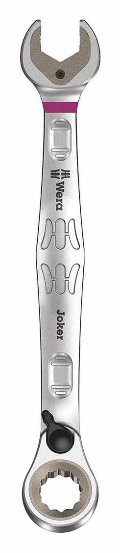 WERA, Alloy Steel, Nickel Chrome, Combination Wrench - 483F99 ...